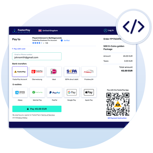 FasterPay - Business